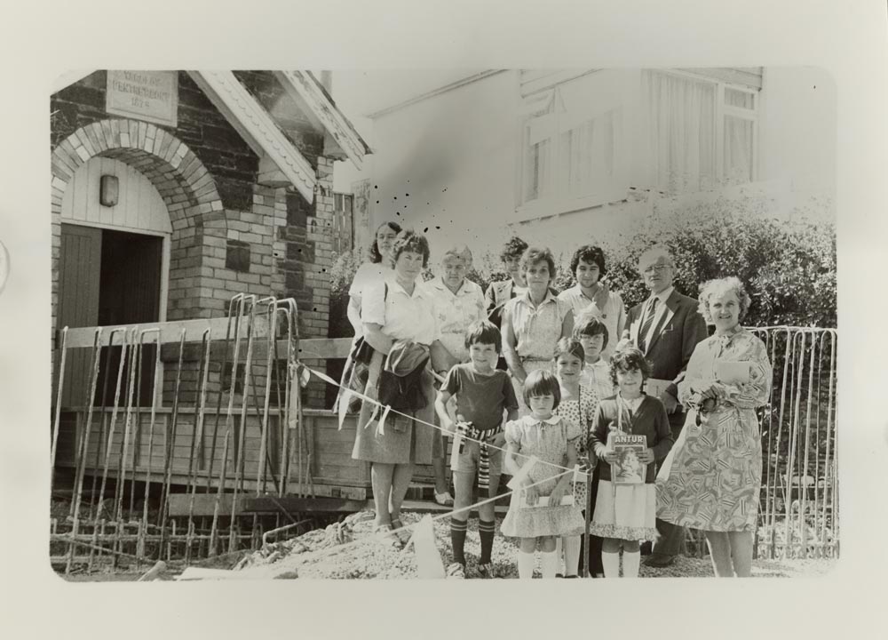 Pentrebont Sunday school, Llanfarian, c.1980 | Peoples Collection Wales