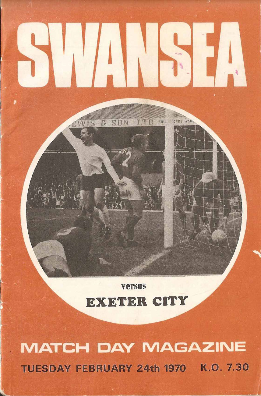 Swansea City Football Programmes from 1970 | Peoples Collection Wales