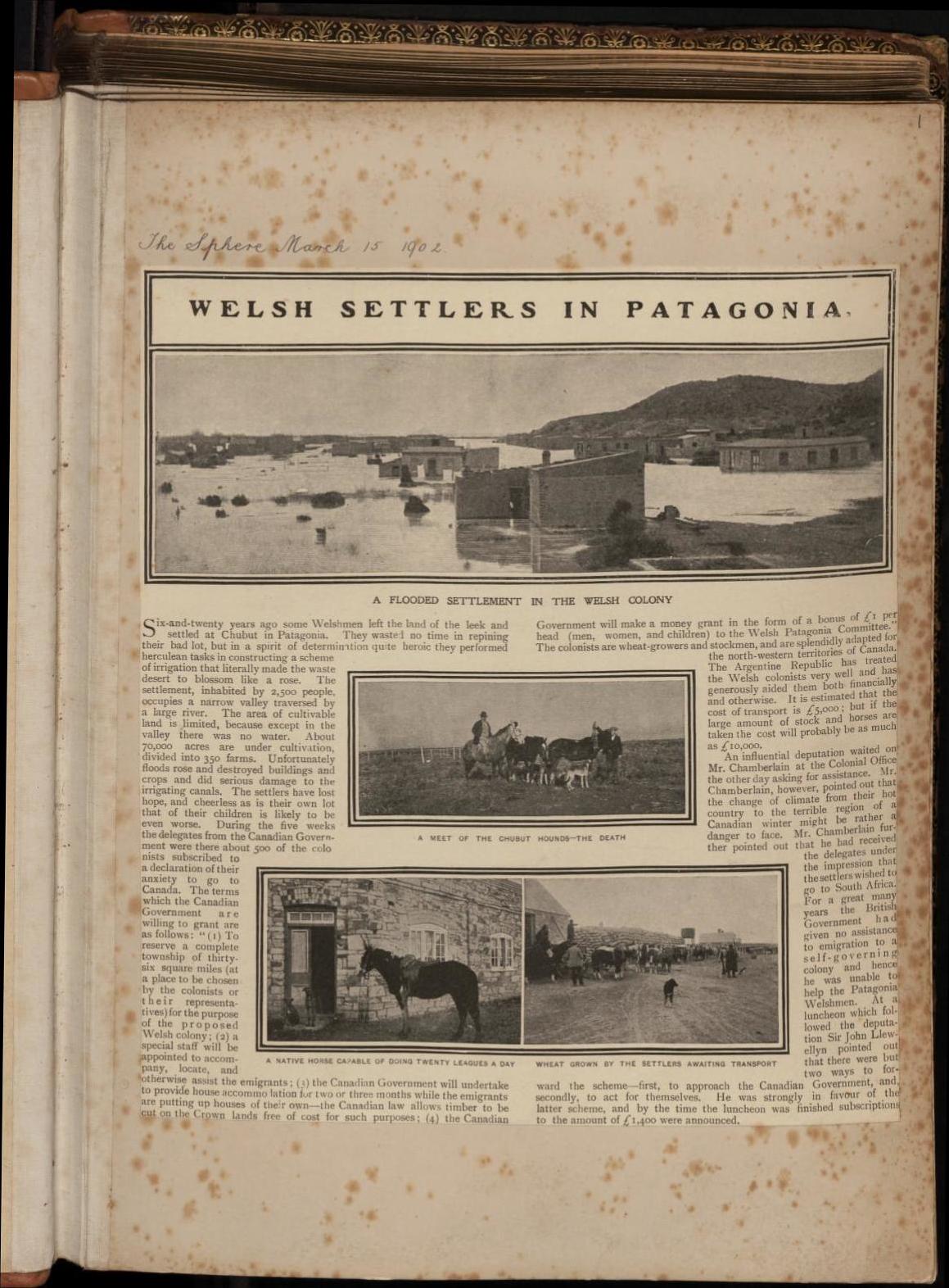 Welsh settlers in Patagonia, 1902 | Peoples Collection Wales