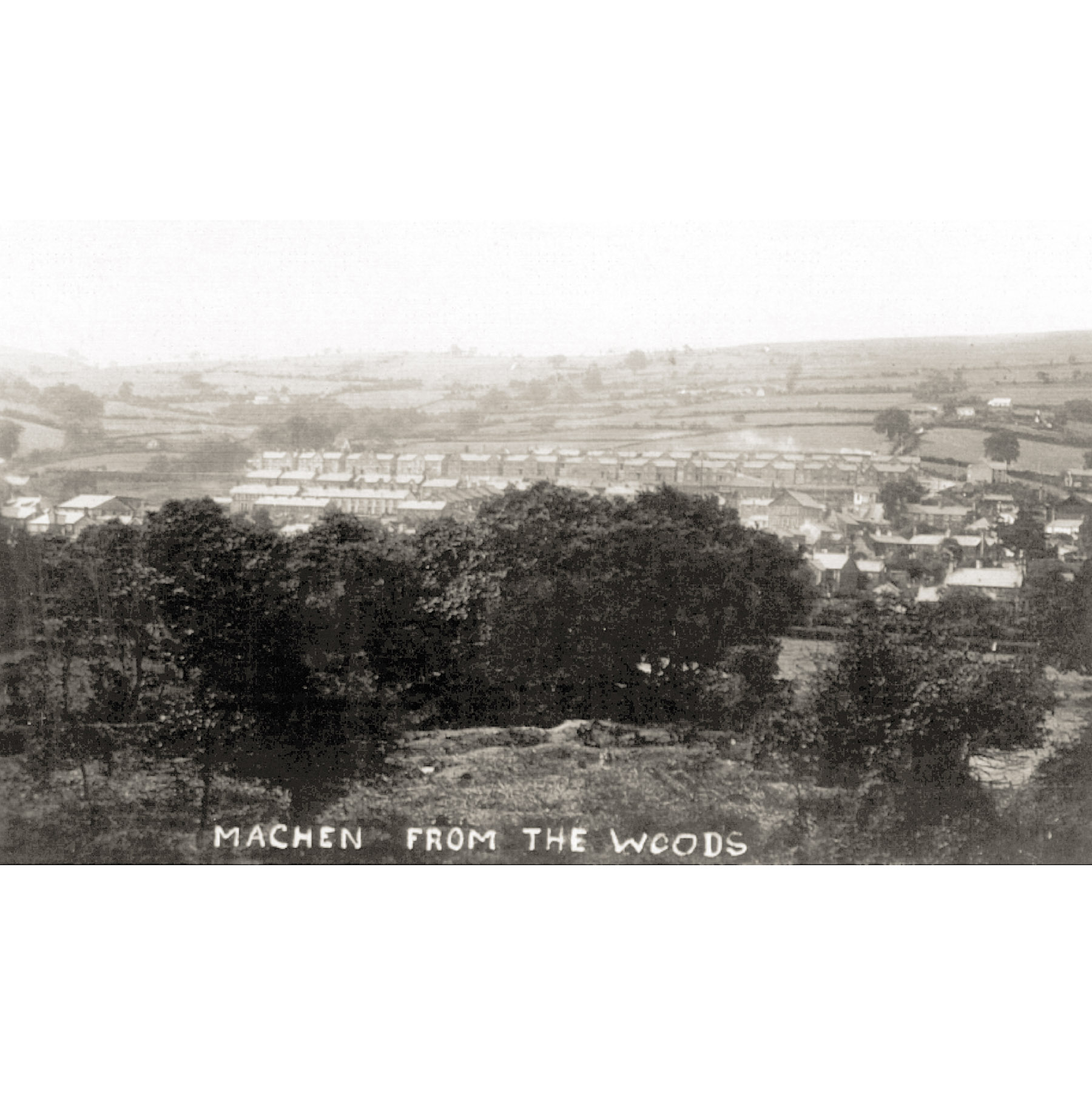 Machen view from the south | Peoples Collection Wales