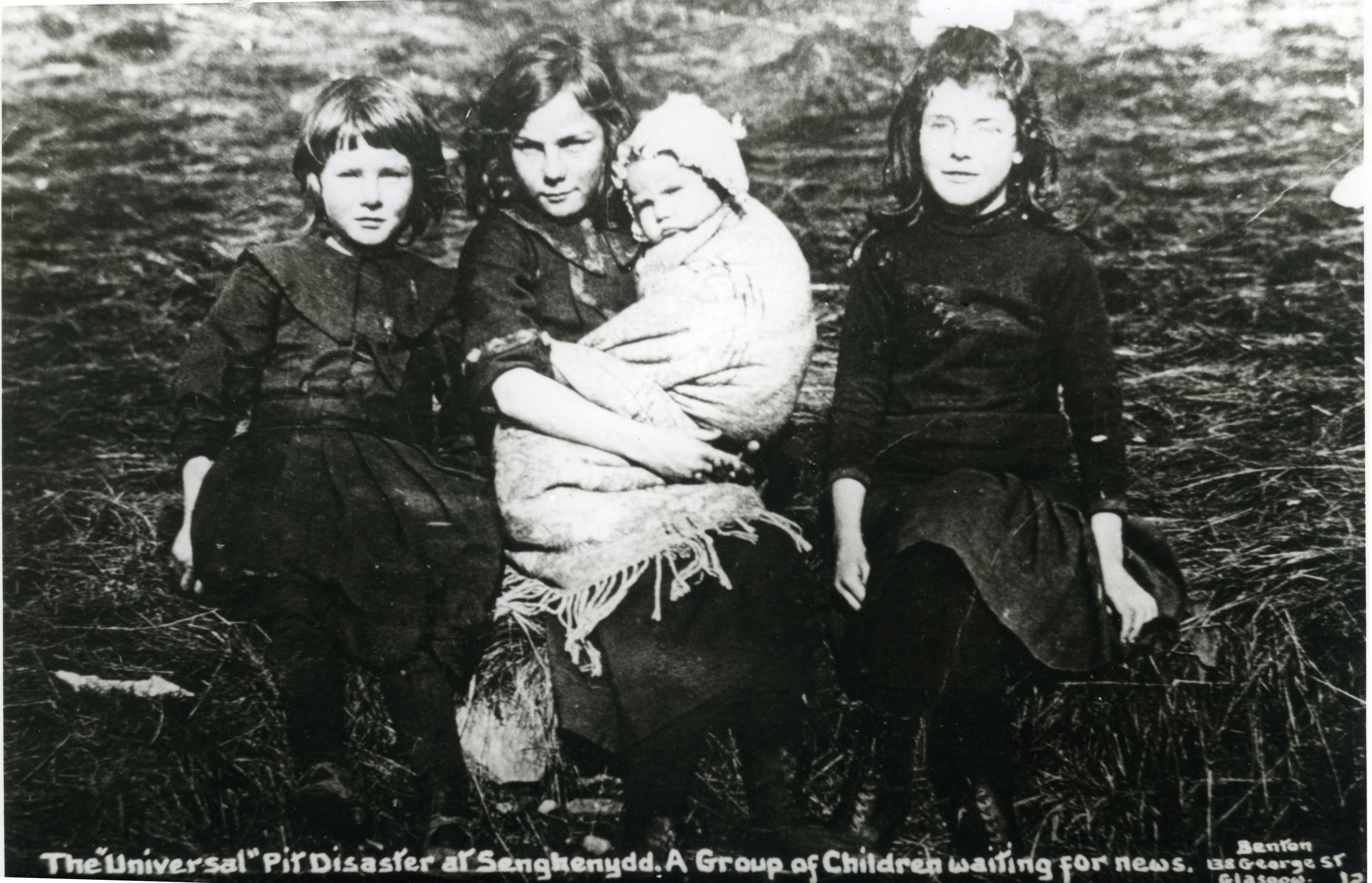The Universal Pit Disaster at Senghenydd: A Group of Children Waiting ...