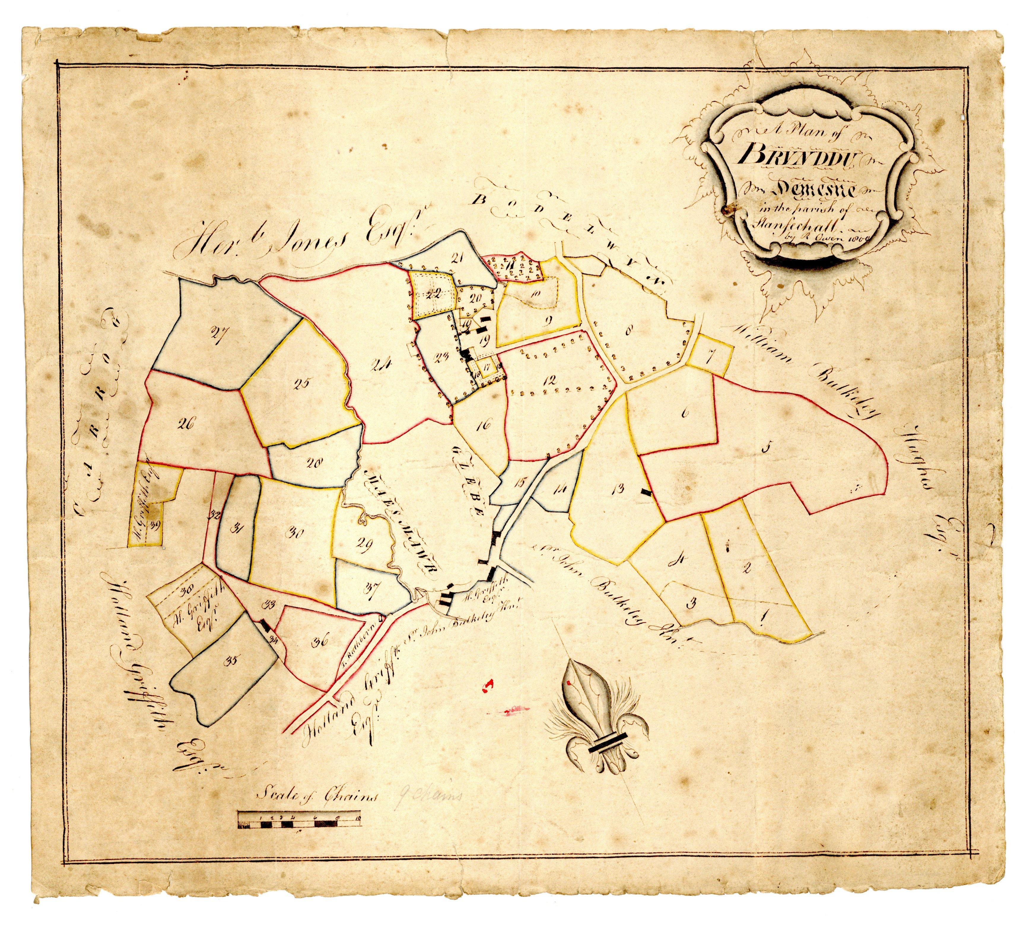 Plan: Bryn Du Estate, Llanfechell, Isle of Anglesey | Peoples ...