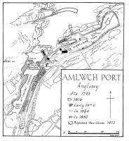 Map showing the development of Porth Amlwch | Peoples Collection Wales
