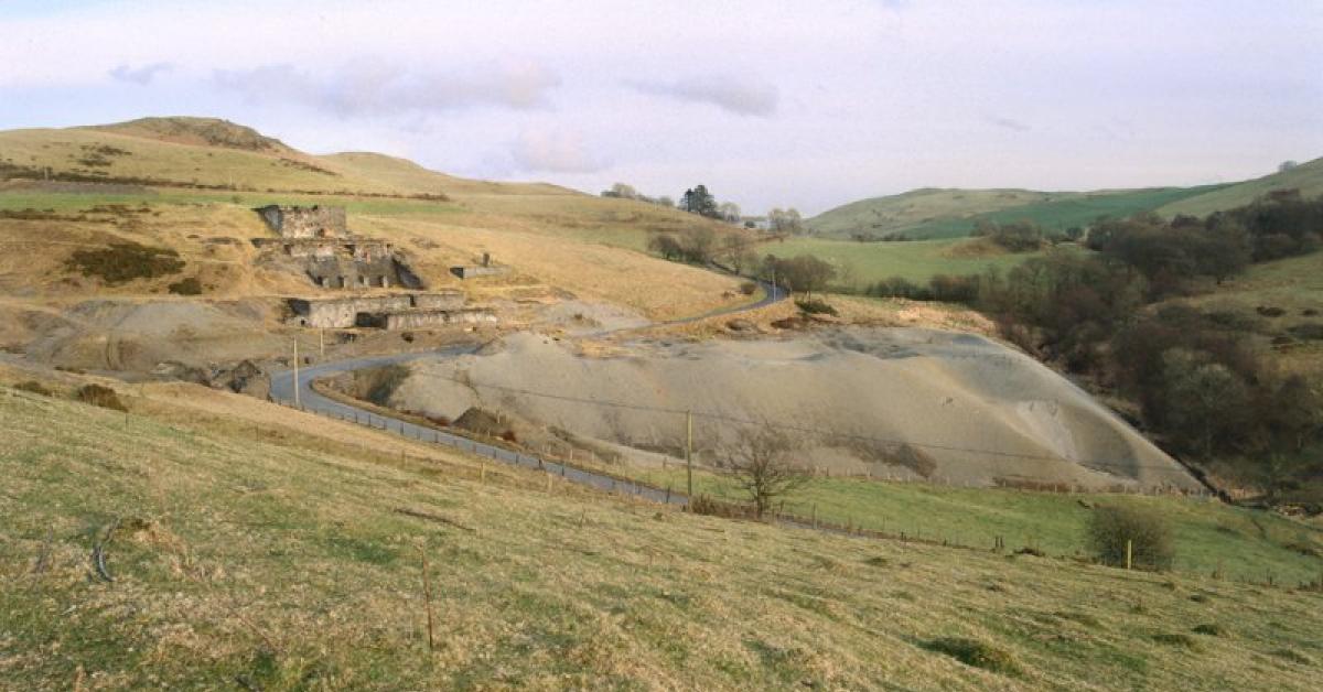 Landscape of Frongoch Lead Mine, Cwmnewyddion | People's Collection Wales