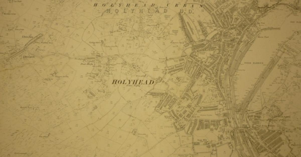 Holyhead OS Map, 1900 | People's Collection Wales