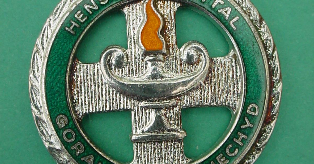 Hensol Hospital Nurses Badge | People's Collection Wales