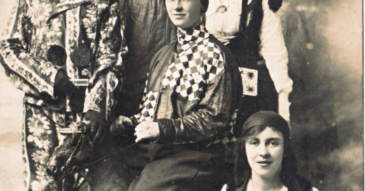 Students at Y Coleg Normal, Bangor | People's Collection Wales