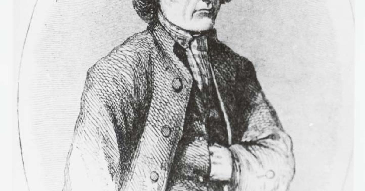 Portrait of William Edwards (1719-89), architect of the Old Bridge ...