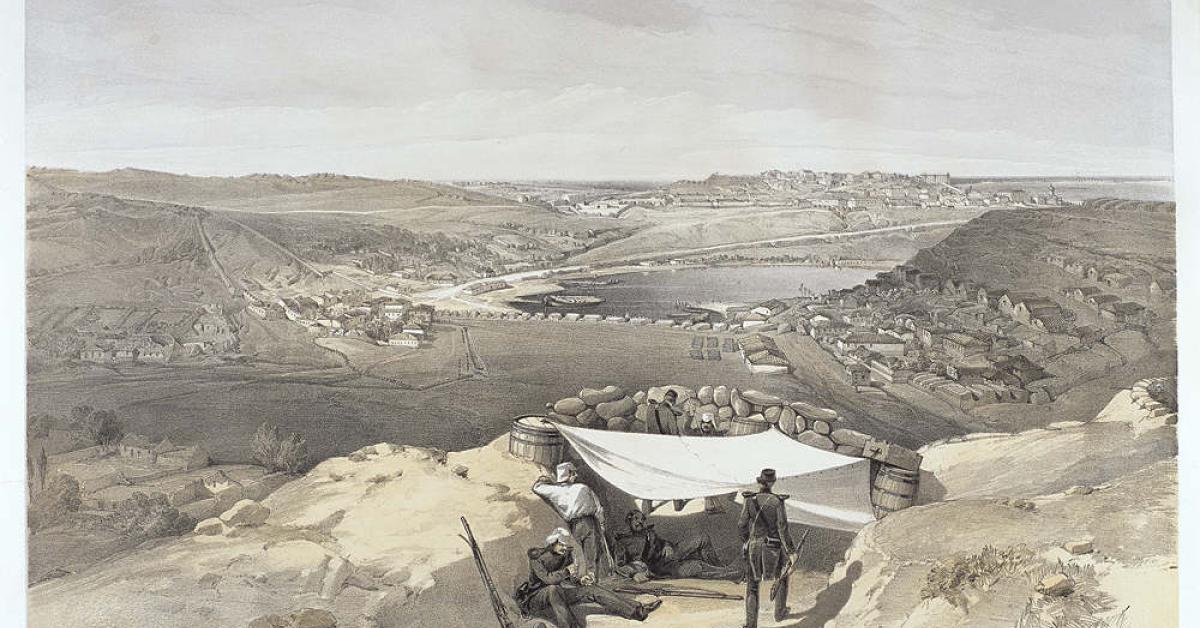 'The Town Batteries or Interior Fortifications of Sebastopol', by ...