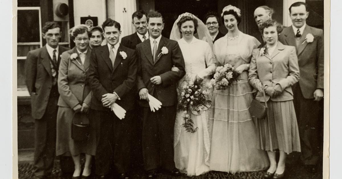 Marriage of Caradog Jones-Davies and Mary Catherine Evans | People's ...