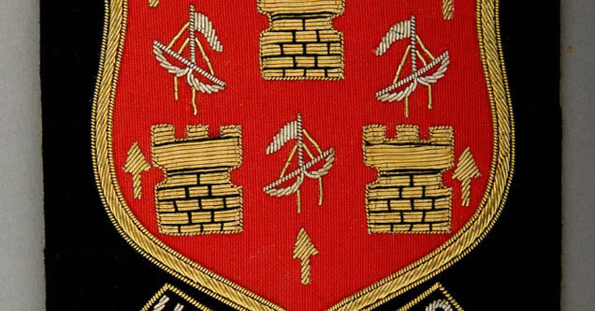 Llantwit Major Rugby Football Club blazer badge, 20th century | People ...