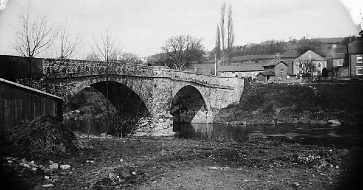 bridge, Llansantffraid-ym-Mechain | People's Collection Wales