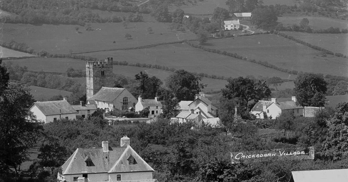 Crickadarn village | People's Collection Wales