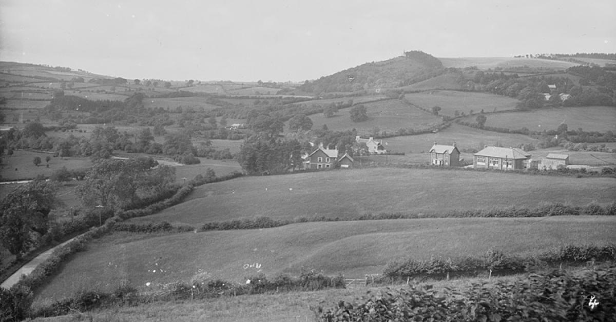Llanbister from The Post Office | People's Collection Wales