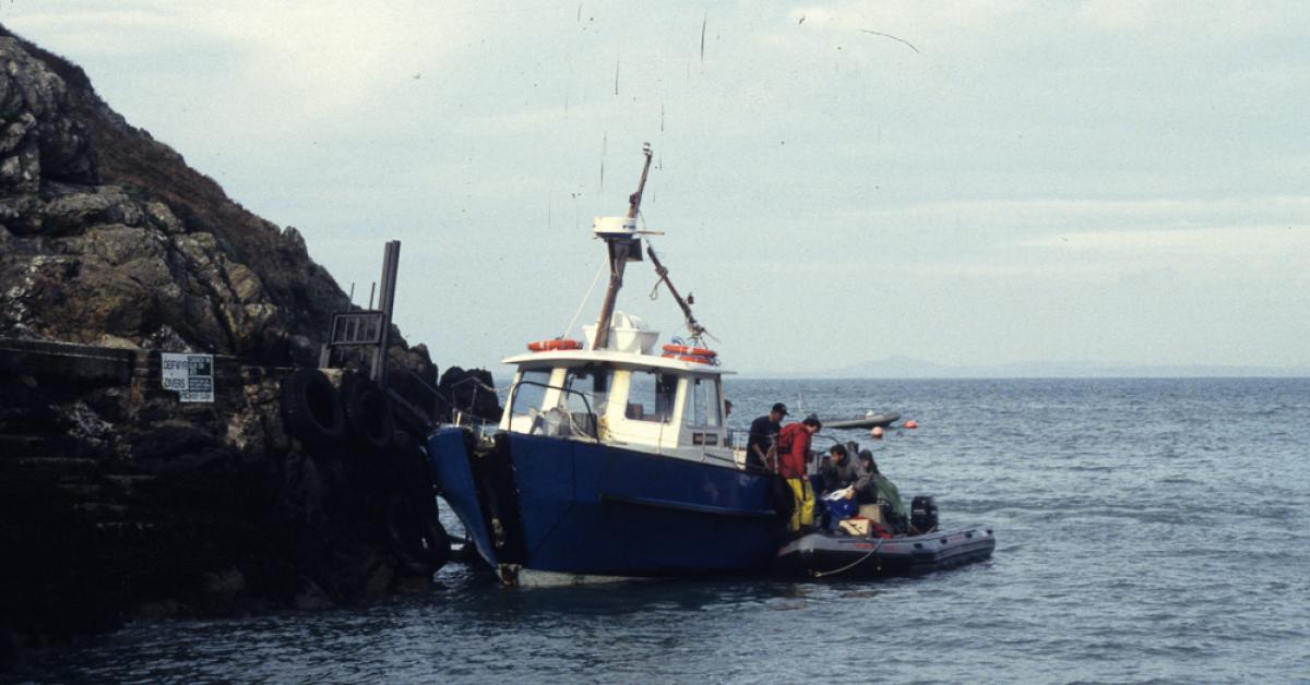 Skokholm - Dale Princess at Martins Haven in 1994 | People's Collection ...