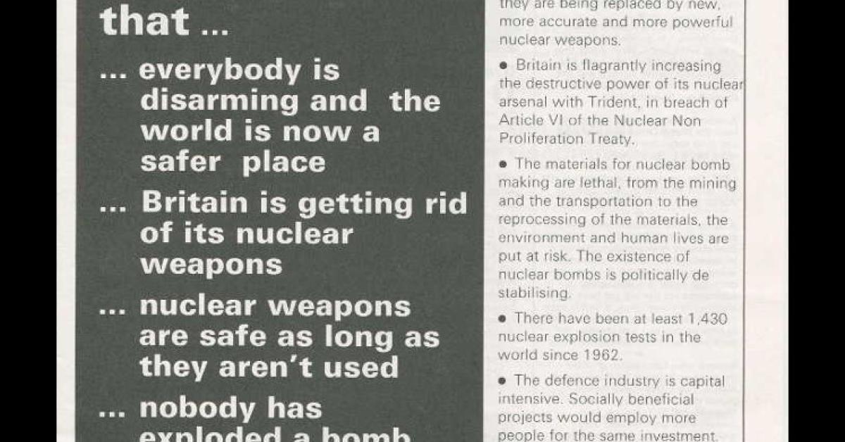 Heddwch Action News', CND Cymru magazine, Cardiff, Spring 1994 | People ...