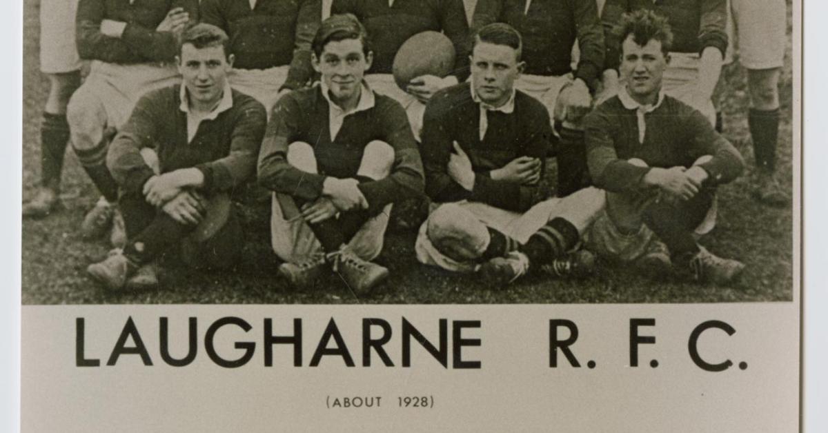 Laugharne RFC c 1928 | People's Collection Wales