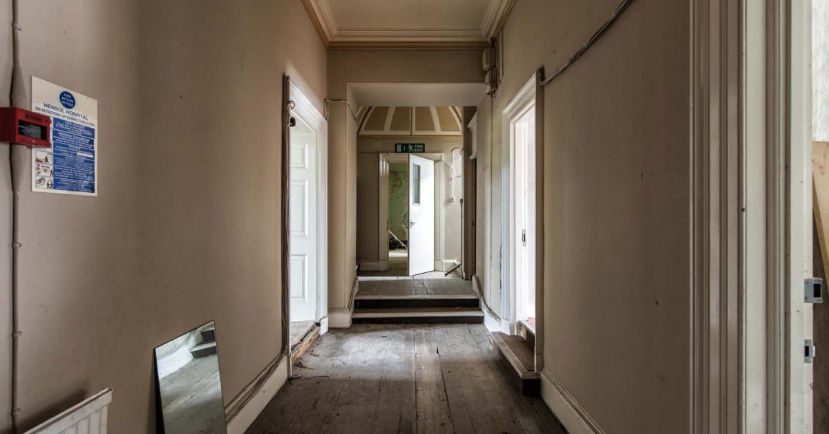 Interior of Hensol Castle Hospital before renovation | People's ...