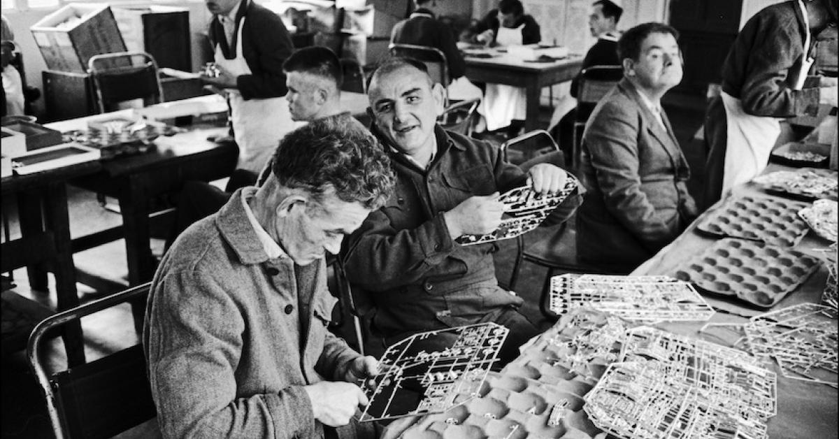Hensol Castle Hospital Patients at Work | People's Collection Wales