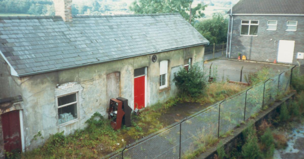 Machen station, 1988 | People's Collection Wales