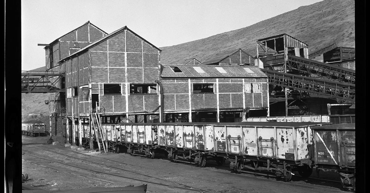 Graig Merthyr Colliery yard | People's Collection Wales