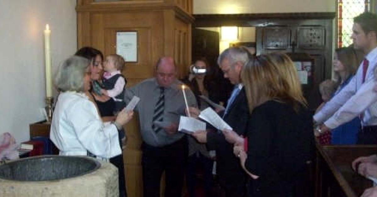 The Christening of Ellis Hubbart. | People's Collection Wales