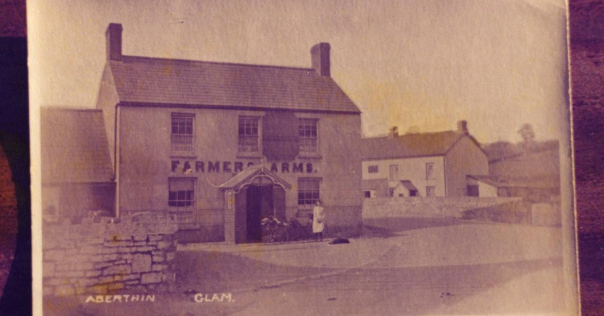 Farmers Arms, Aberthin, ca 1910 | People's Collection Wales