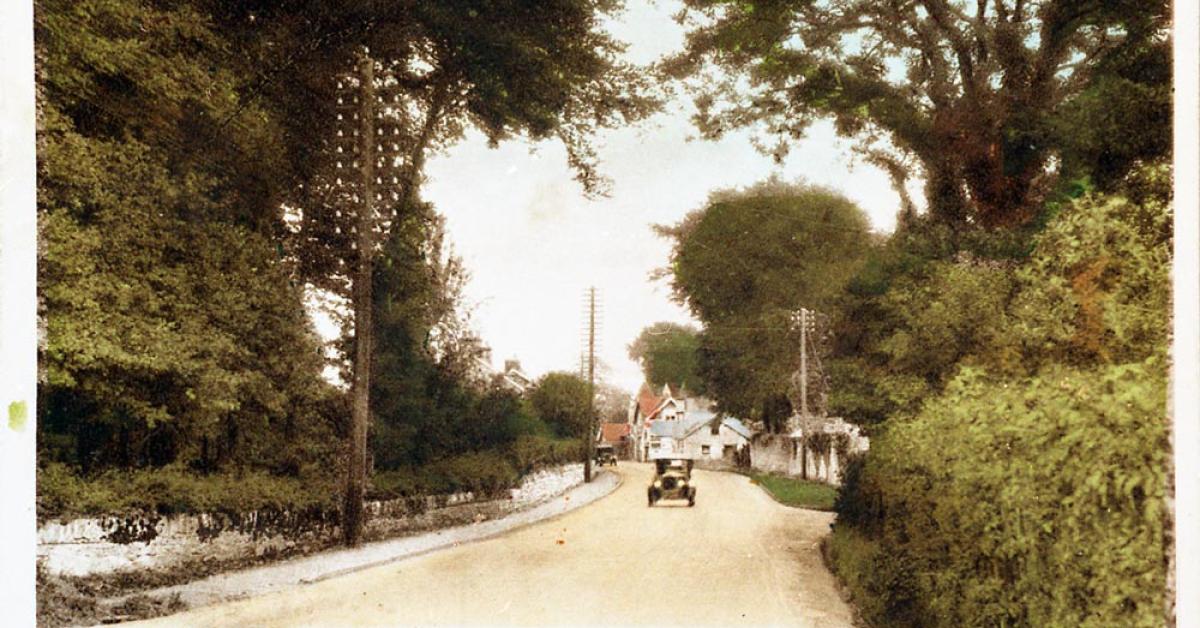 Entrance to Village. St Nicholas | People's Collection Wales