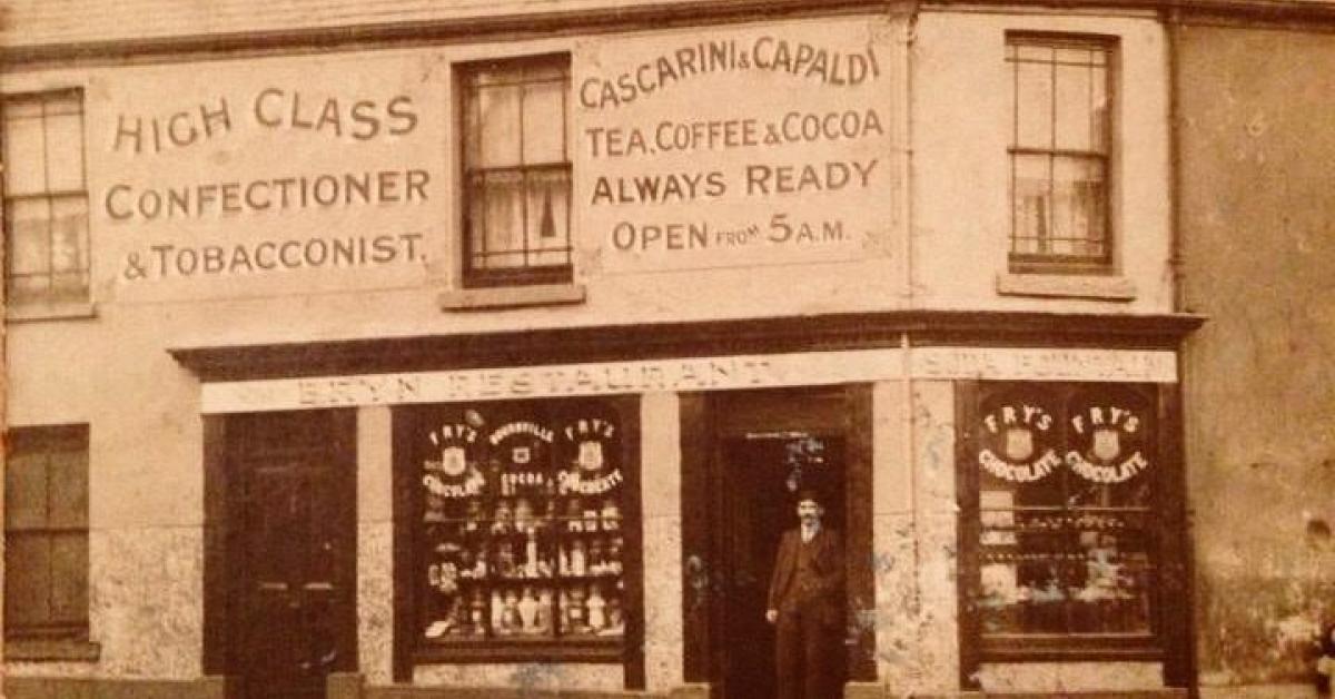 Cascarini and Capaldi Café, Swansea | People's Collection Wales