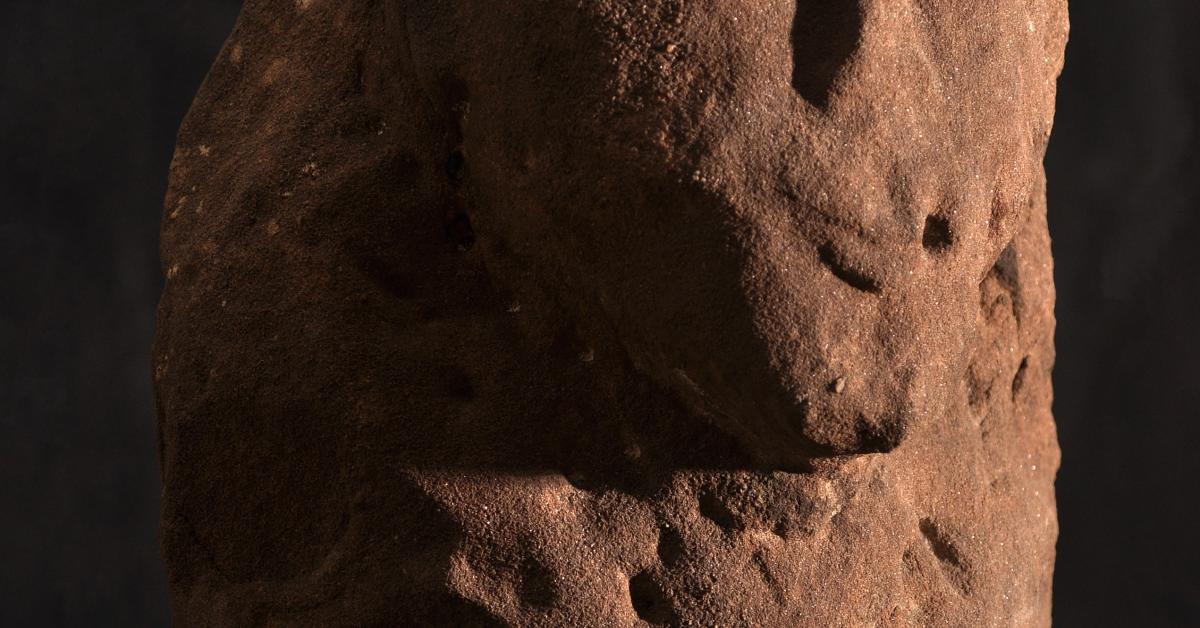 The Hendy Head - late Iron Age stone head | People's Collection Wales
