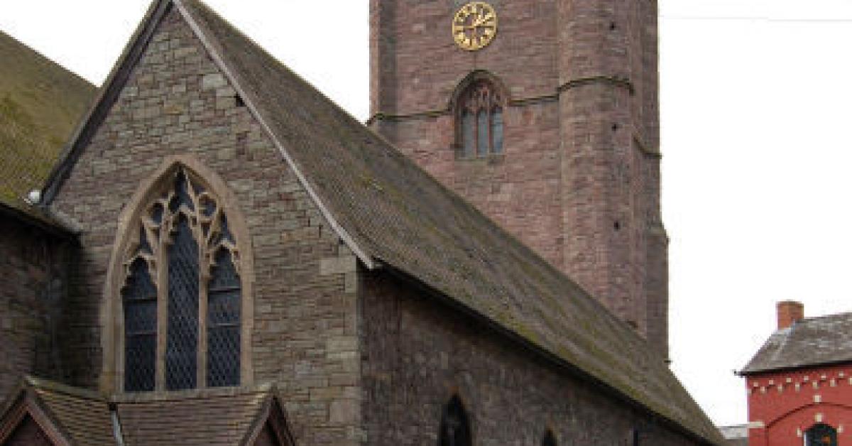 St Mary's Church, Brecon, Breconshire | People's Collection Wales