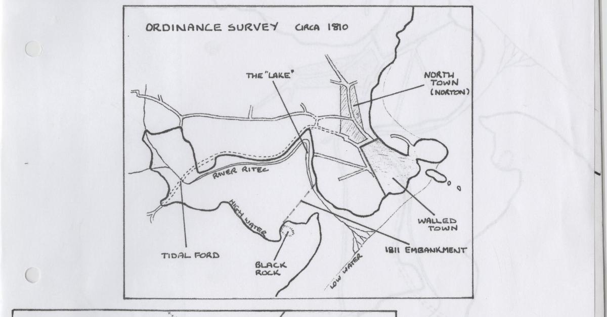 Maps of the Ritec Valley estuary Penally Pembrokeshire | People's ...