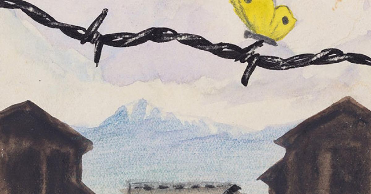 A watercolour by Karl Robert Bodek and Kurt Conrad Löw, entitled "One ...