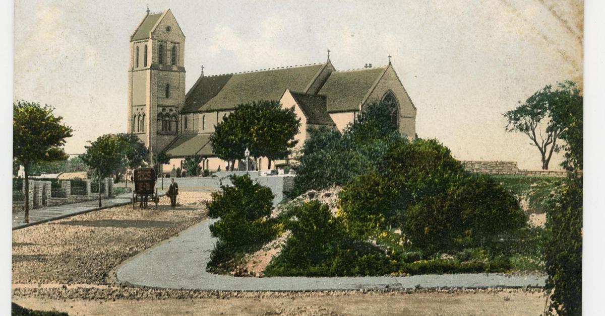 Penarth Church [postcard] | People's Collection Wales