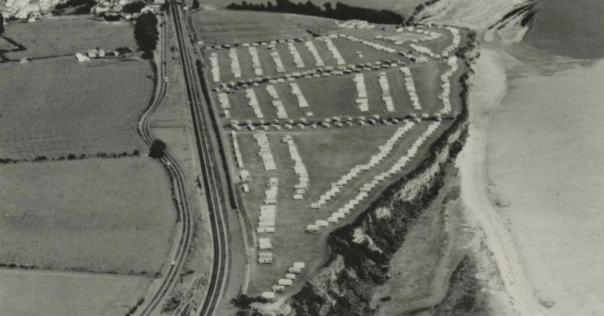 Aerial photograph Fontygary, Rhoose | People's Collection Wales