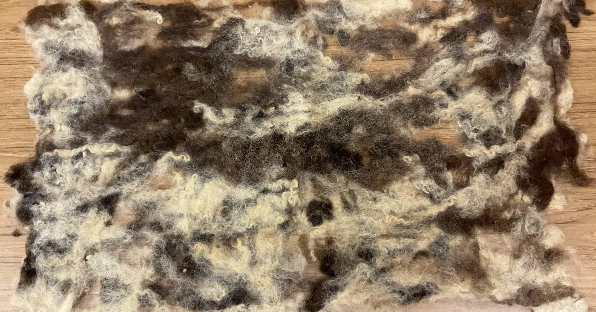 Natural Wool Felt artwork Preseli | People's Collection Wales