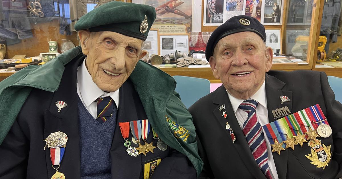 Neville Bowen & Ted Owens, WW2 veterans | People's Collection Wales