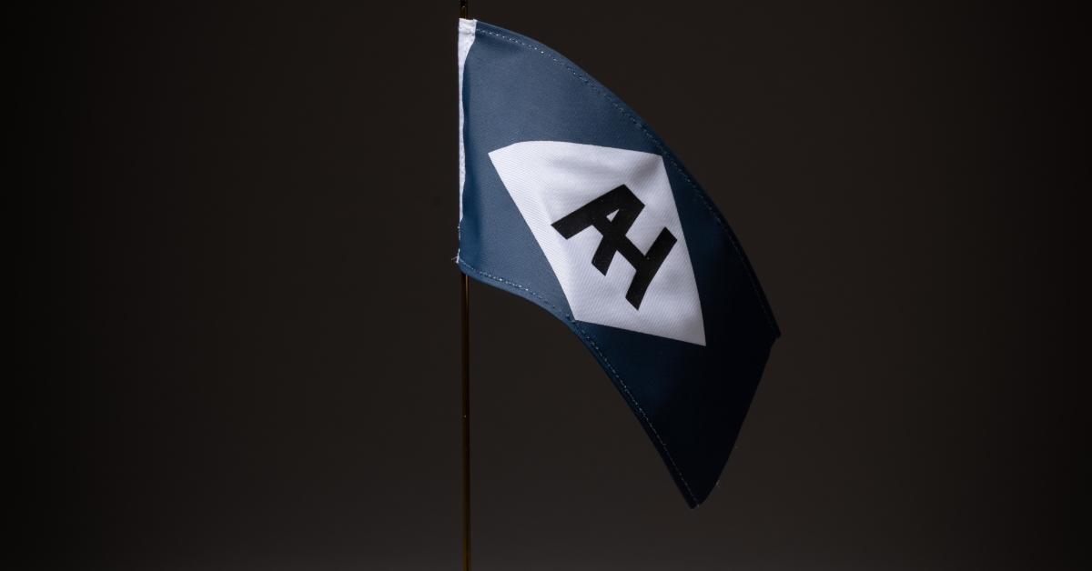 The House Flag of the Blue Funnel Line | People's Collection Wales