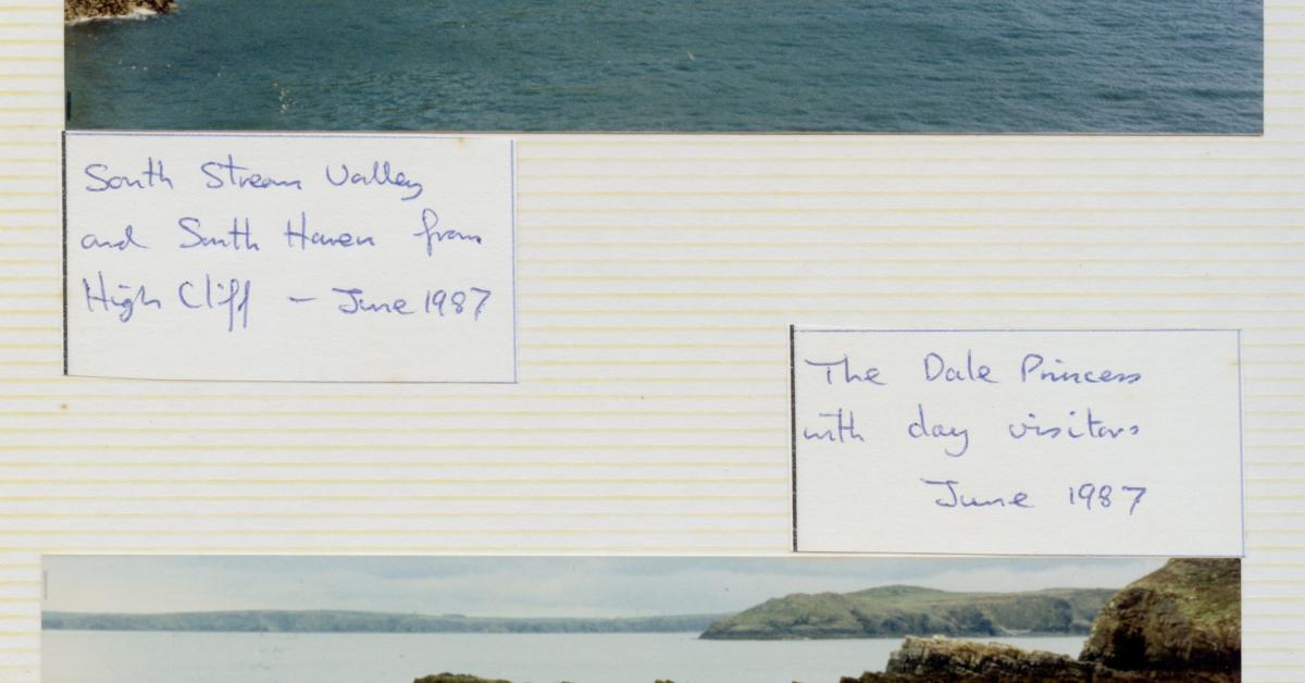 South Haven and Dale Princess, Skomer Island, June 1987 | People's ...