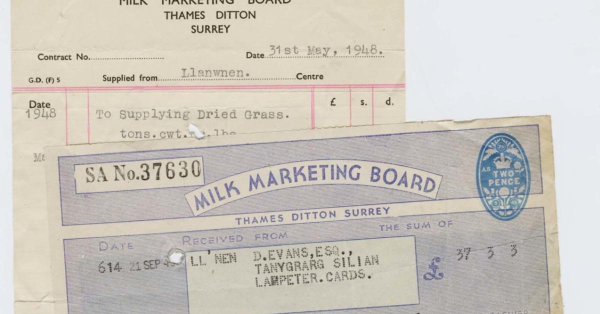 Milk Marketing Board Invoice | People's Collection Wales