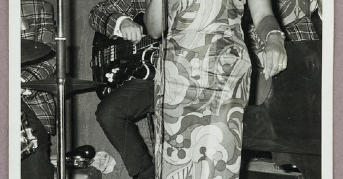Jazz singer Patti Flynn on stage at Corbet's Club, Caerphilly | People ...