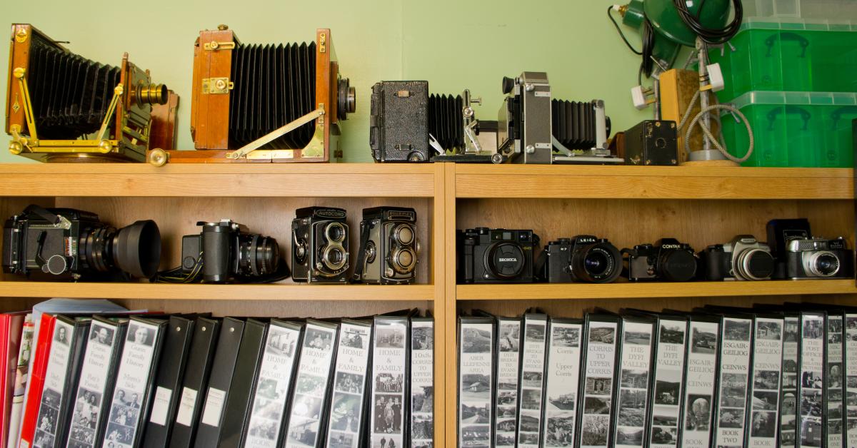 Ray Gunn's cameras. 2010 | People's Collection Wales
