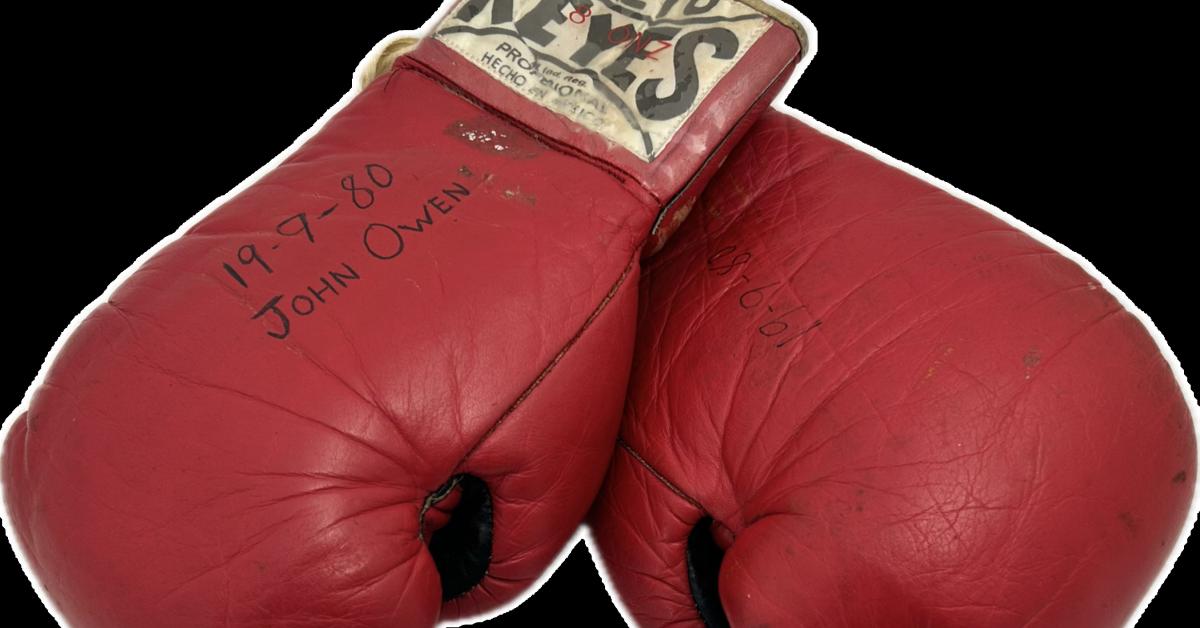 Johnny Owen (1956 - 1980) Boxing Gloves | People's Collection Wales