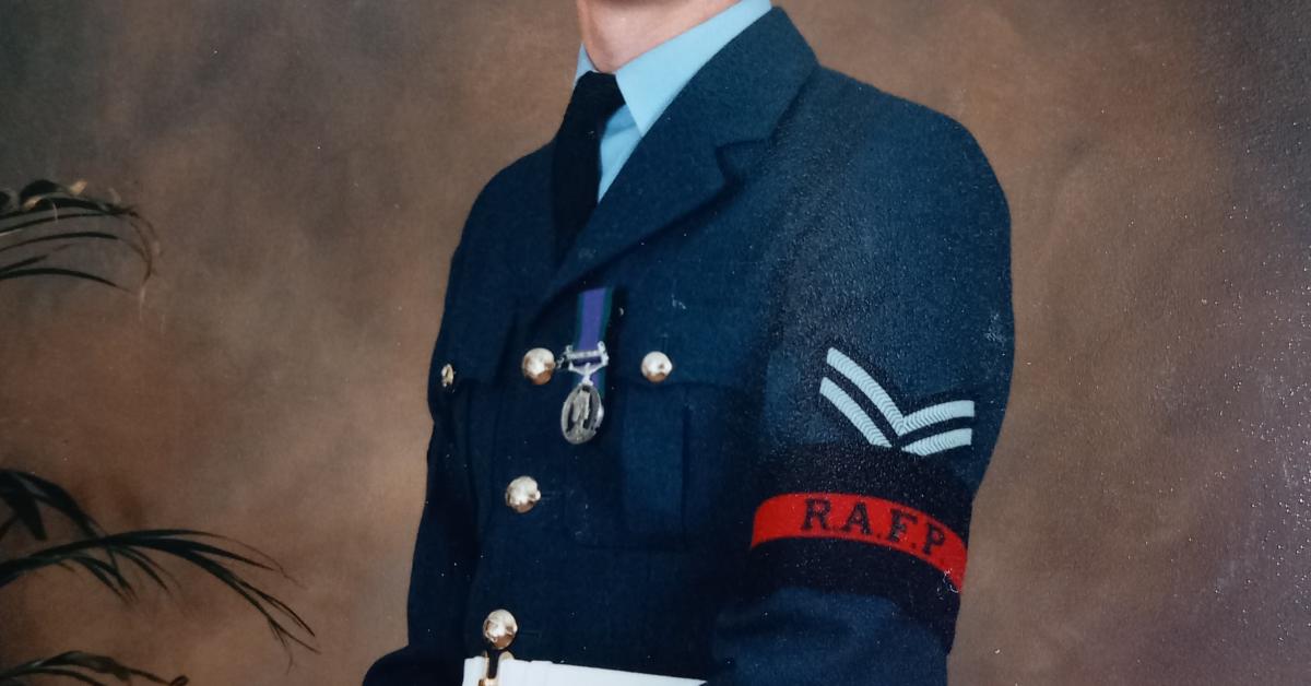 RAF Police NCO 1987 No 1 uniform | People's Collection Wales
