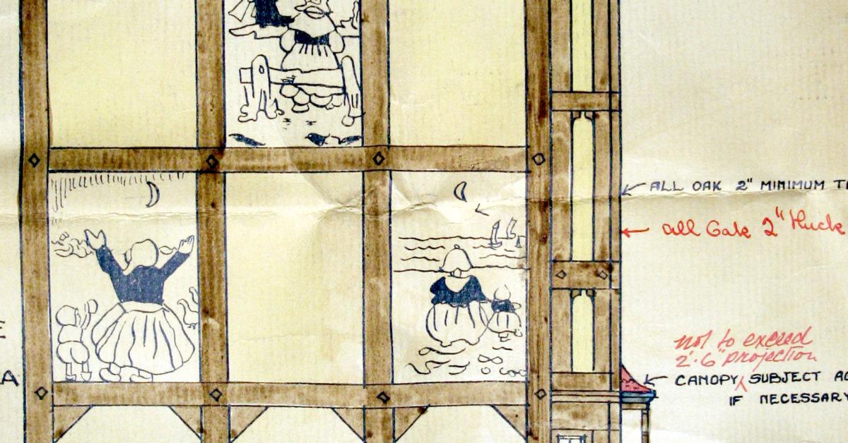 Building plan, Dutch Café, Queen Street - Side | People's Collection Wales