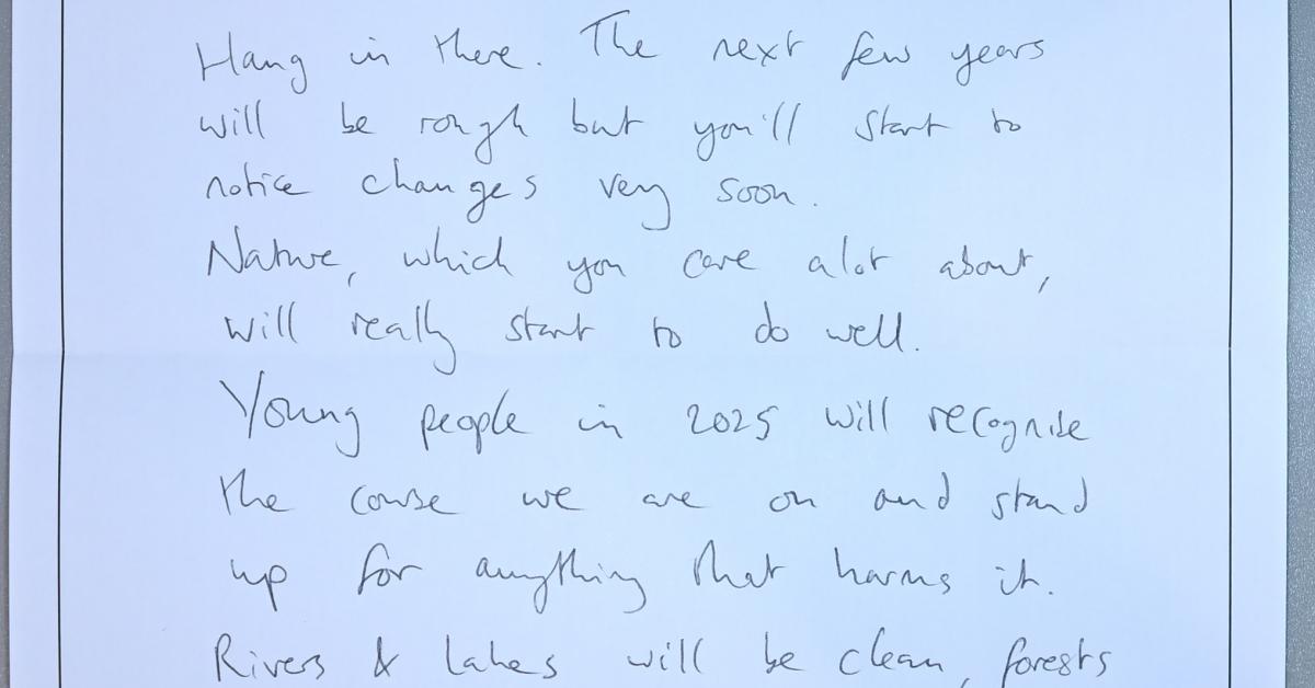 'Letter from the future', 10 years of the Well-being of Future ...