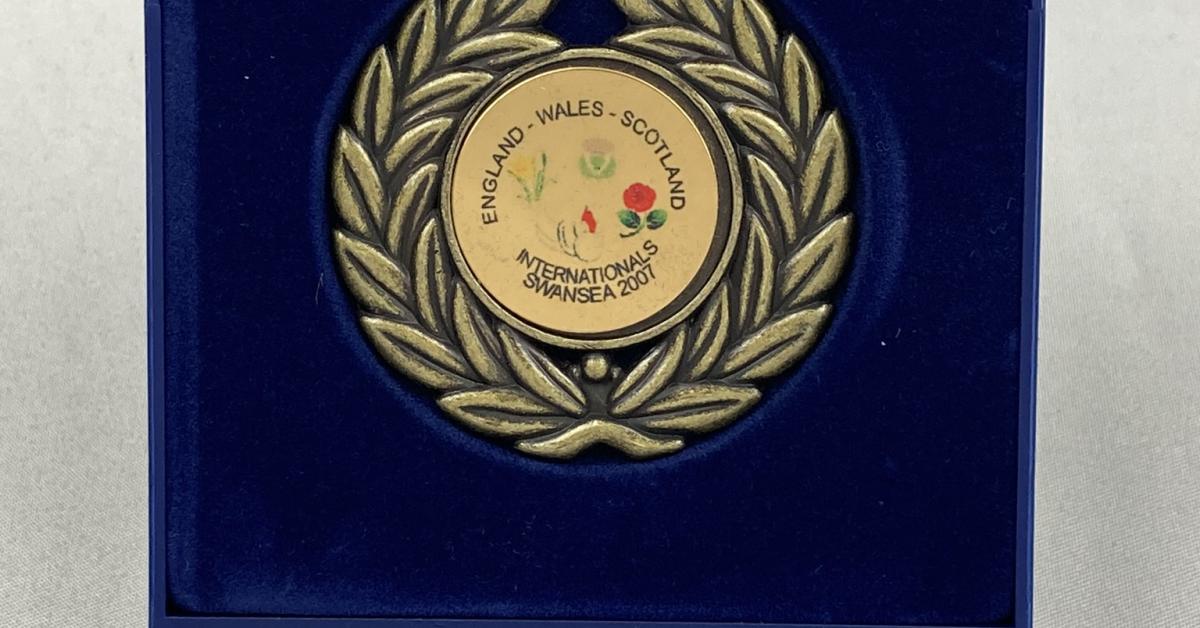 England, Wales and Scotland Internationals 2007 Medal | People's ...