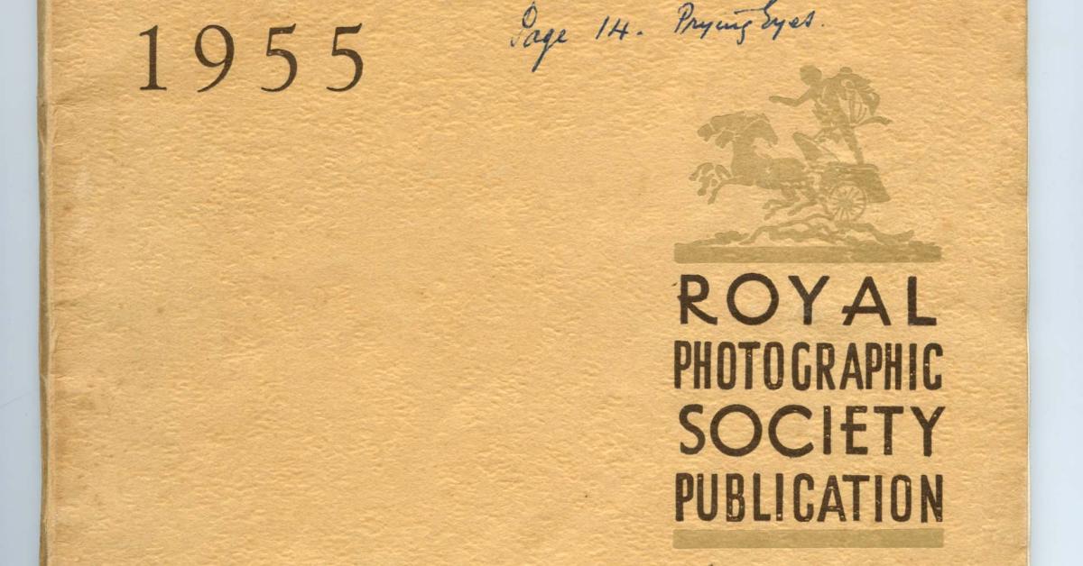 The Year's Photography', Royal Photographic Society magazine, 1955 ...