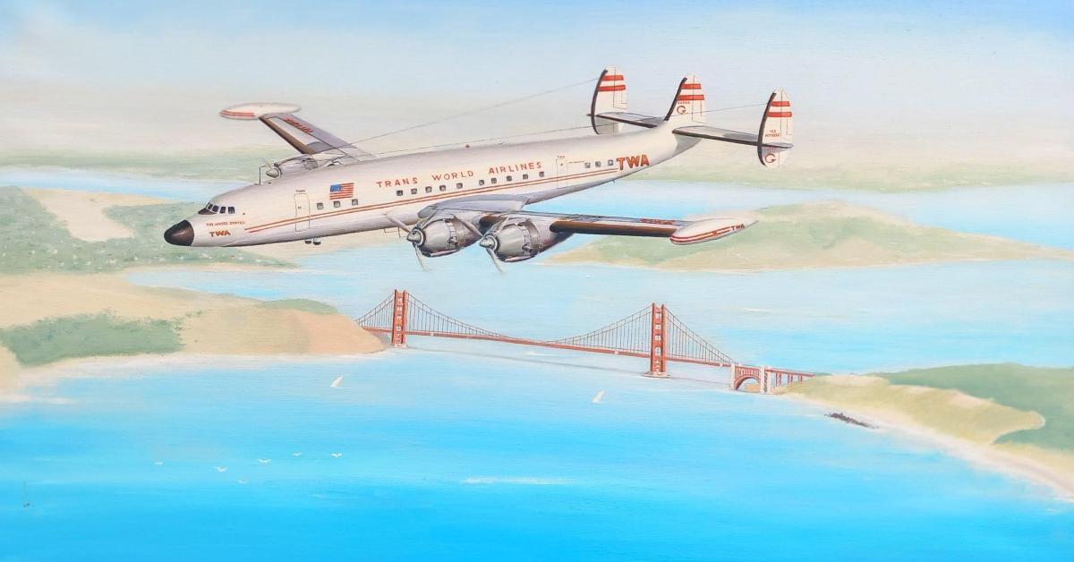 TWA Starliner by Eddie Baker | People's Collection Wales