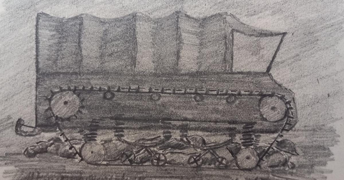 The Lloyd carrier and troops resting underneath WW2 Germany by Bruce ...